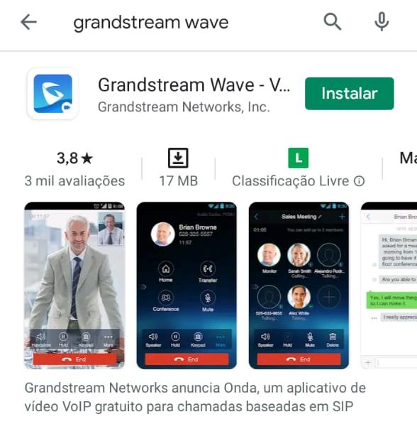 Configurando Softphone Grandstream Wave | Celular – Base de Conhecimento