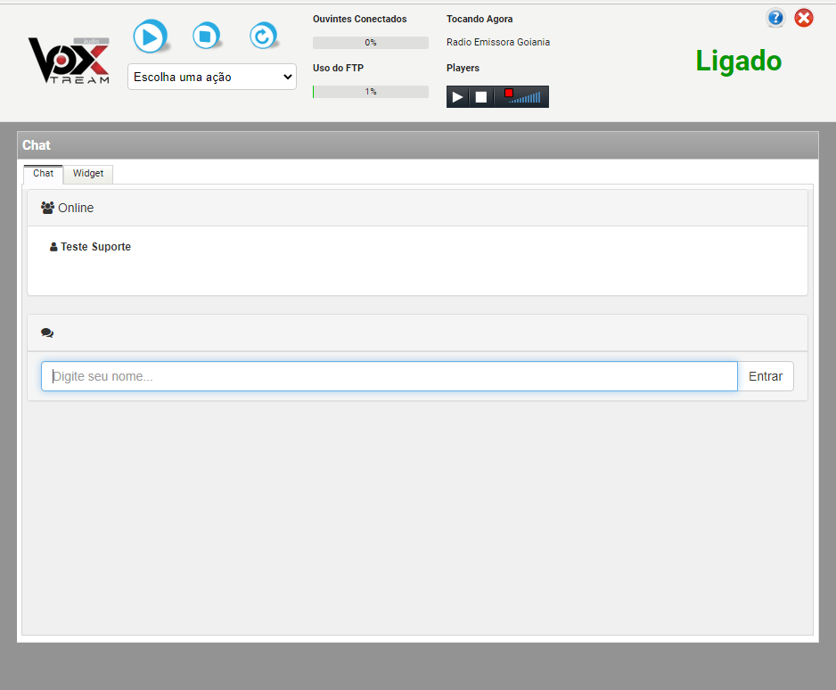 Como visualizar as mensagens do Chat no Painel Vox – Base de Conhecimento